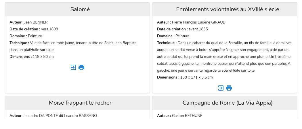 Inventaire des collections du musée d'Arts de Nantes